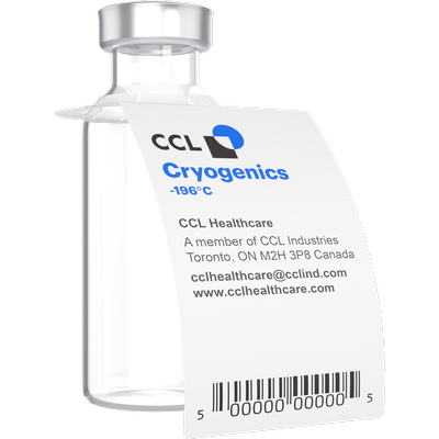 Cryogenic Neck Hanger Labels | CCL Healthcare